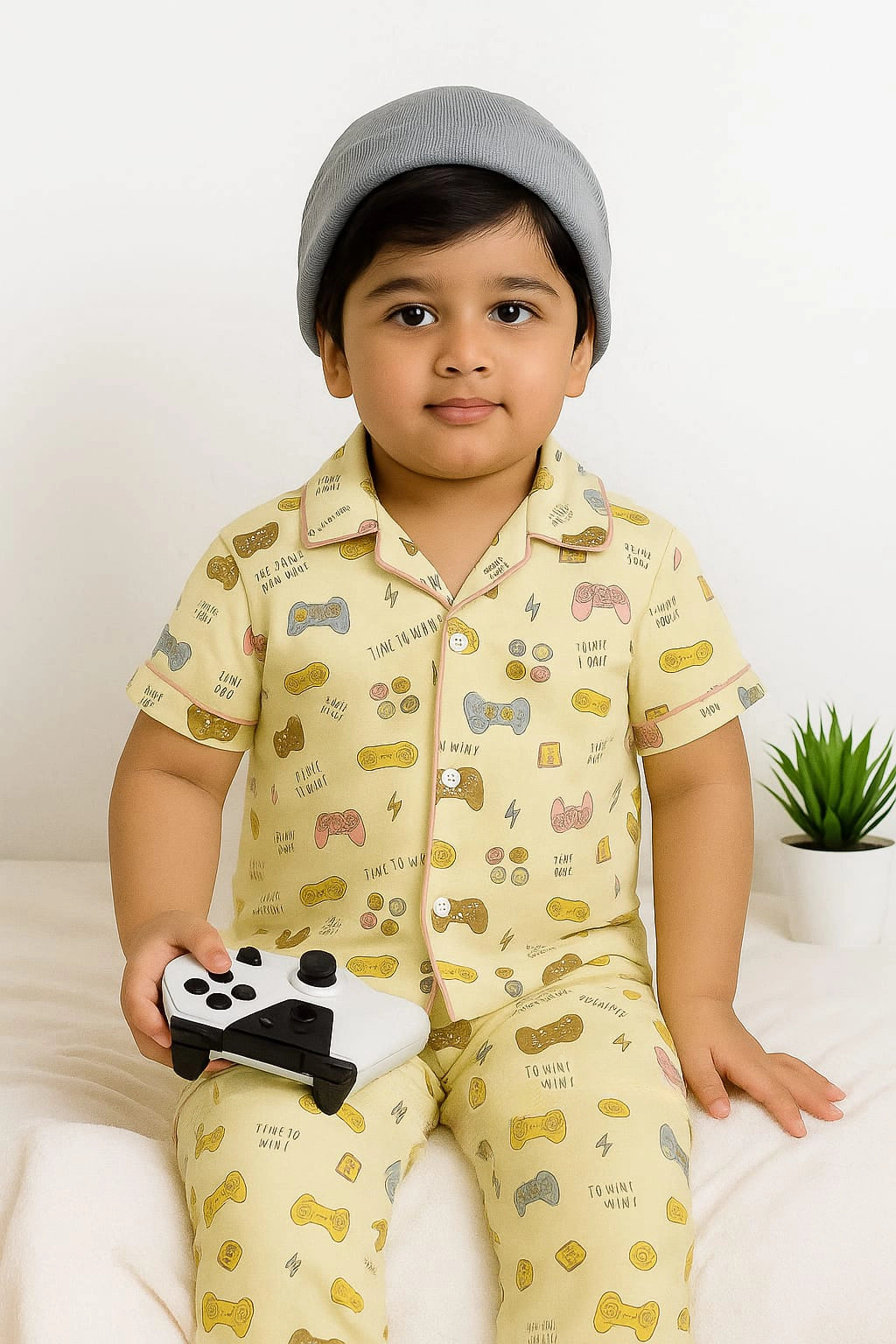 Gaming Gadgets Print Kids Unisex Pyjama Set | Fun & Comfy Nightwear for ...